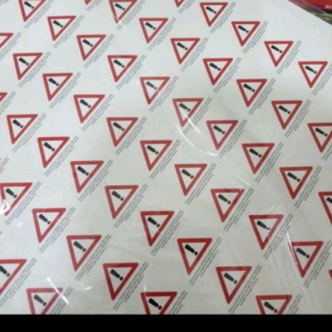Jual sticker Hp segitiga stiker hp segitiga segel hp segitiga stiker ...