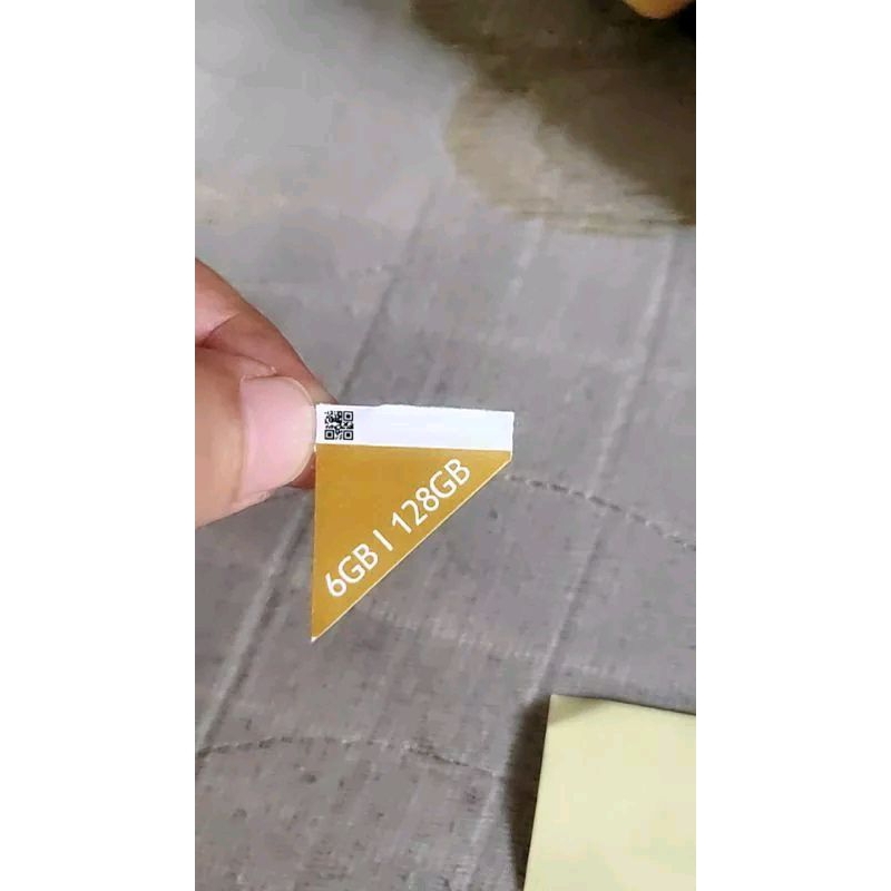 Jual sticker Hp segitiga stiker hp segitiga segel hp segitiga stiker ...