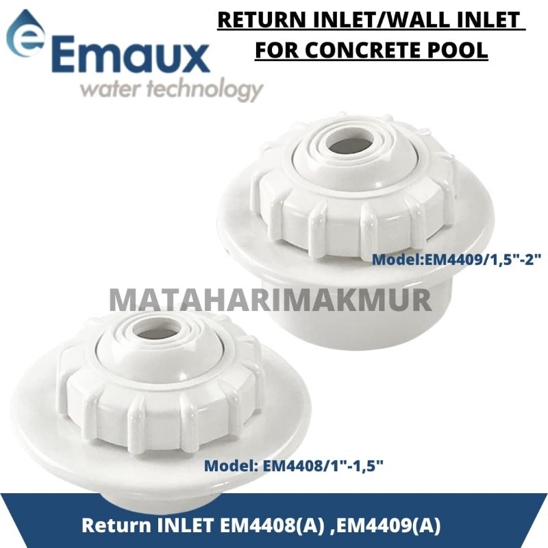 Jual RETURN INLET /WALL INLET POLOS EM4408( 1"/1,5")DAN EM4409(1, 5"/2 ...