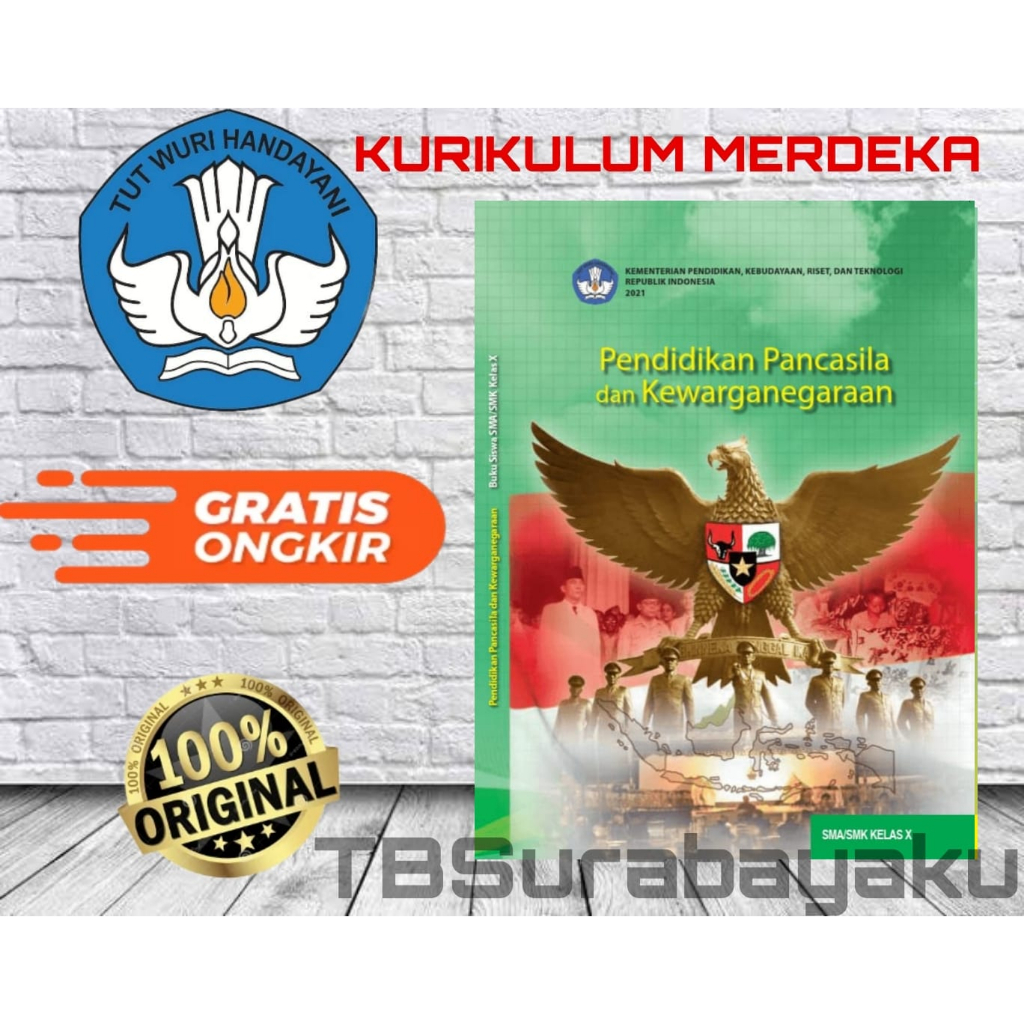 Jual Buku Paket Siswa Pendidikan Pancasila dan Kewarganegaraan SMA/SMK Kelas 10 Kurikulum ...