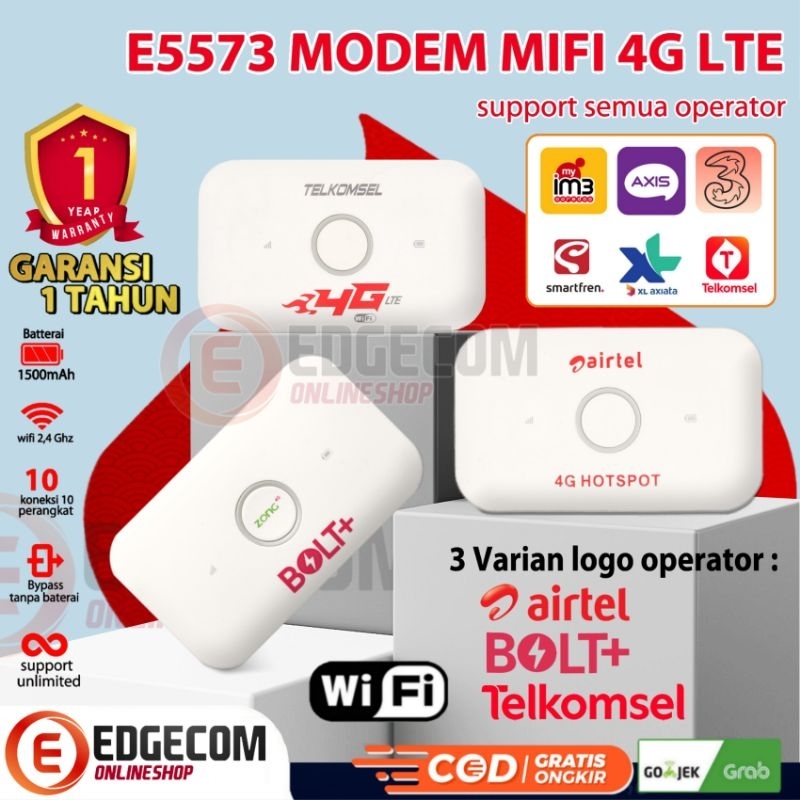 Jual Modem Mifi E5573 4G LTE unlock All Operator Support BYPASS ...