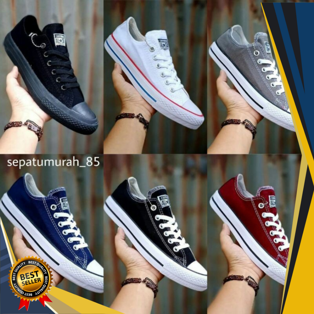 Jual [ Grade Ori ] CONVERSE CLASSIC ALL STAR LOW PRIA WANITA | Shopee ...