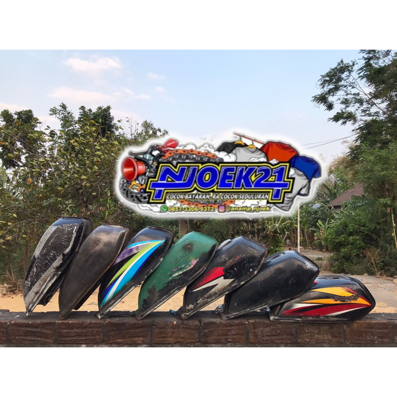 Jual GASTANK TANKI TANGKI GL MAX GL PRO ORIGINAL COPOTAN NAT NUT LURUS ...
