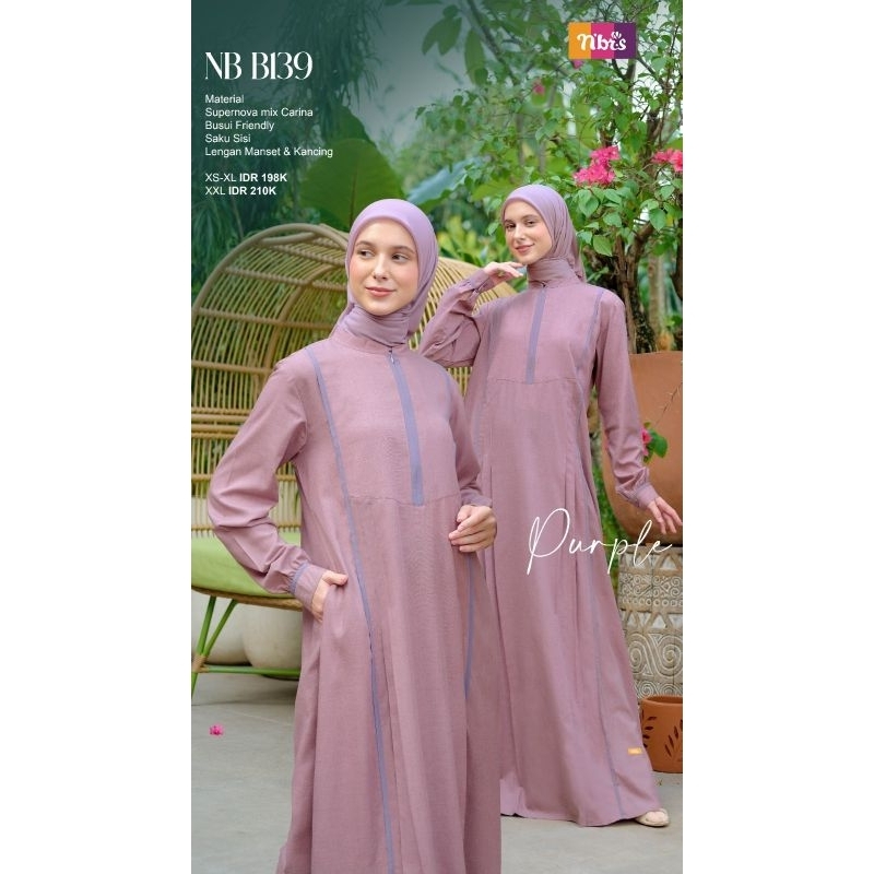 Jual GAMIS NIBRAS NB B139 DAN NB B07 | GAUN CASUAL ELEGANT |SALE NBB07 ...
