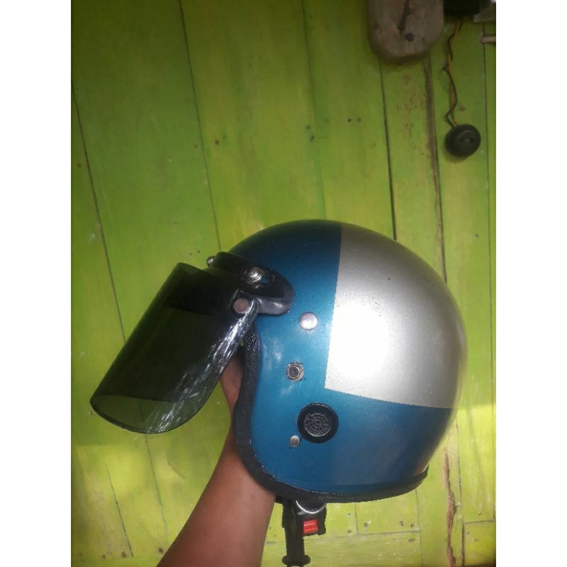 Jual helm polisi jadul lawas clasic | Shopee Indonesia