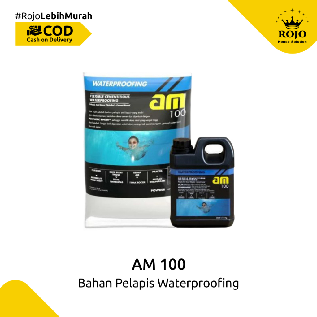 Jual AM 100 Waterproofing 2 Komponen | Shopee Indonesia
