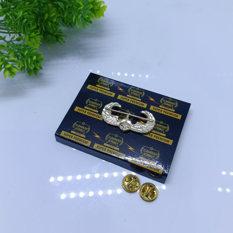 Jual PIN BREVET WING MOBUD TNI ATRIBUT TNI SUPER PREMIUM | Shopee Indonesia