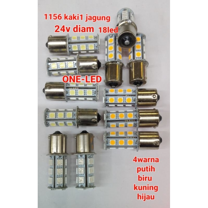 Jual lampu kaki 1 18 led 24v jagung manteng led bemper | Shopee Indonesia
