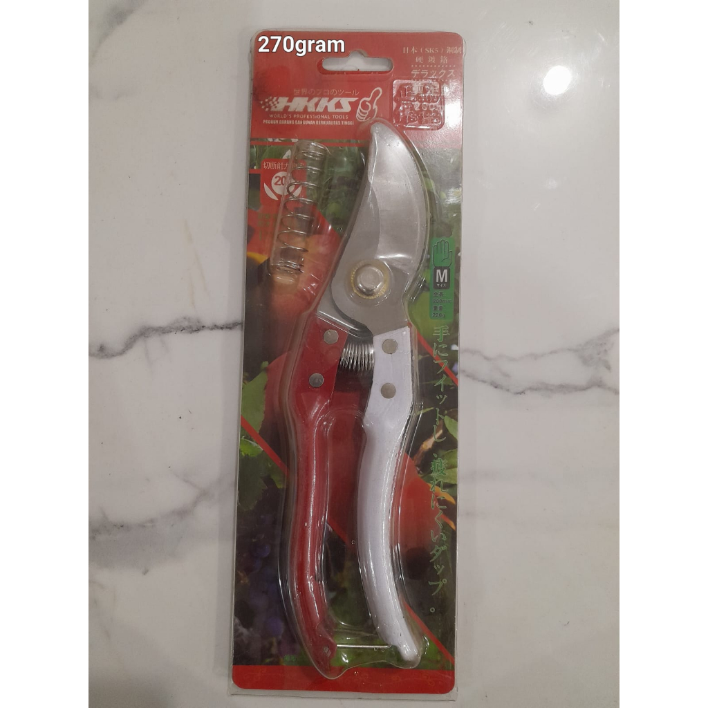 Jual Gunting Bunga Ranting Dahan New HKKS Ori dari Jepang Merah Putih ...