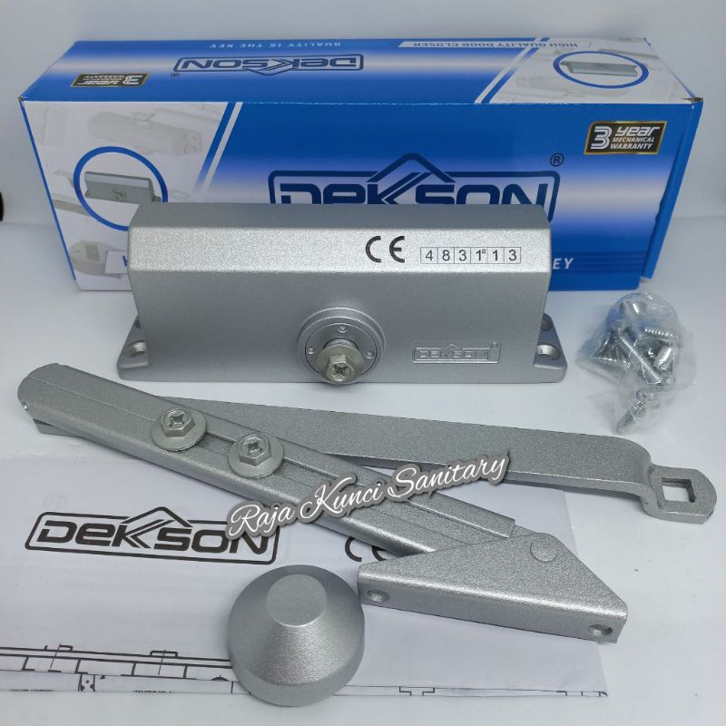 Jual Door Closer Dekson NHO Series 300 Black/White/Silver/Brown ...