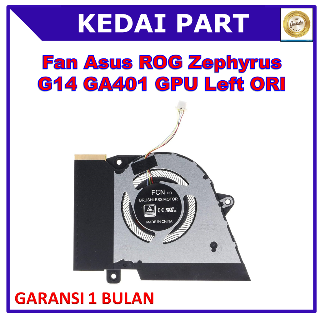 Jual Fan Asus ROG Zephyrus G14 GA401 GA401Q GA401QC GPU Kiri ORI ...