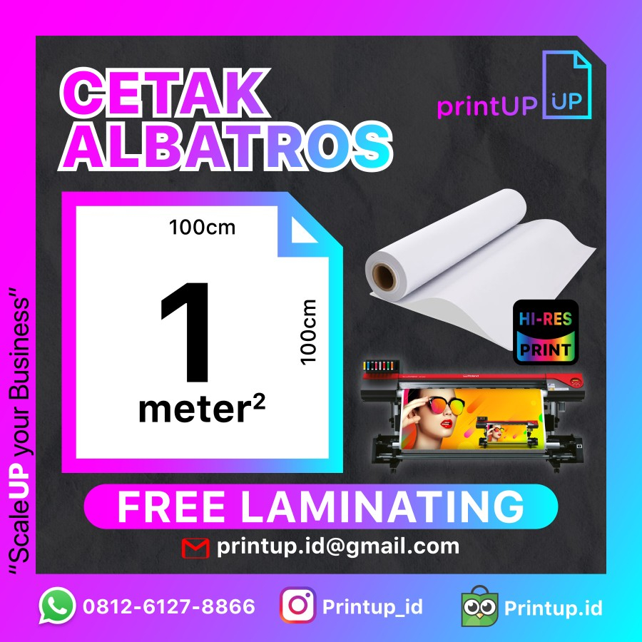 Jual Cetak Print Bahan ALBATROS METERAN / Photo / Poster - FREE ...