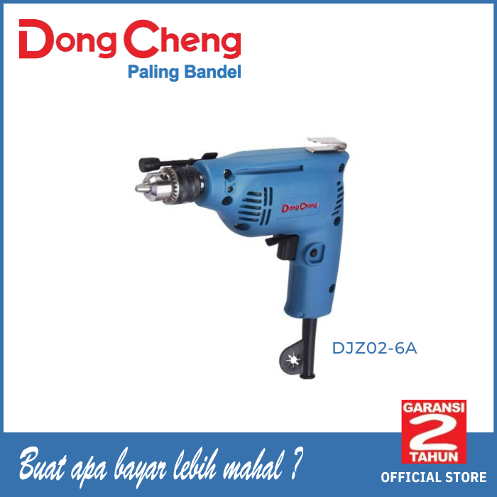 Jual Mesin Bor Tangan Listrik Drill Bor Dongcheng DJZ02-6A | Shopee Indonesia