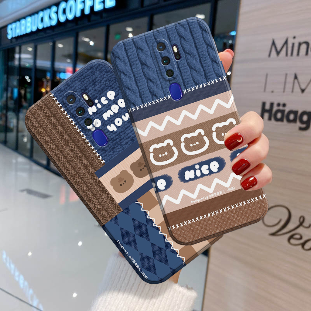 Jual Case Oppo A5 A9 2020 Cassing Pro Kamera Motif Bear Cute Silikon ...