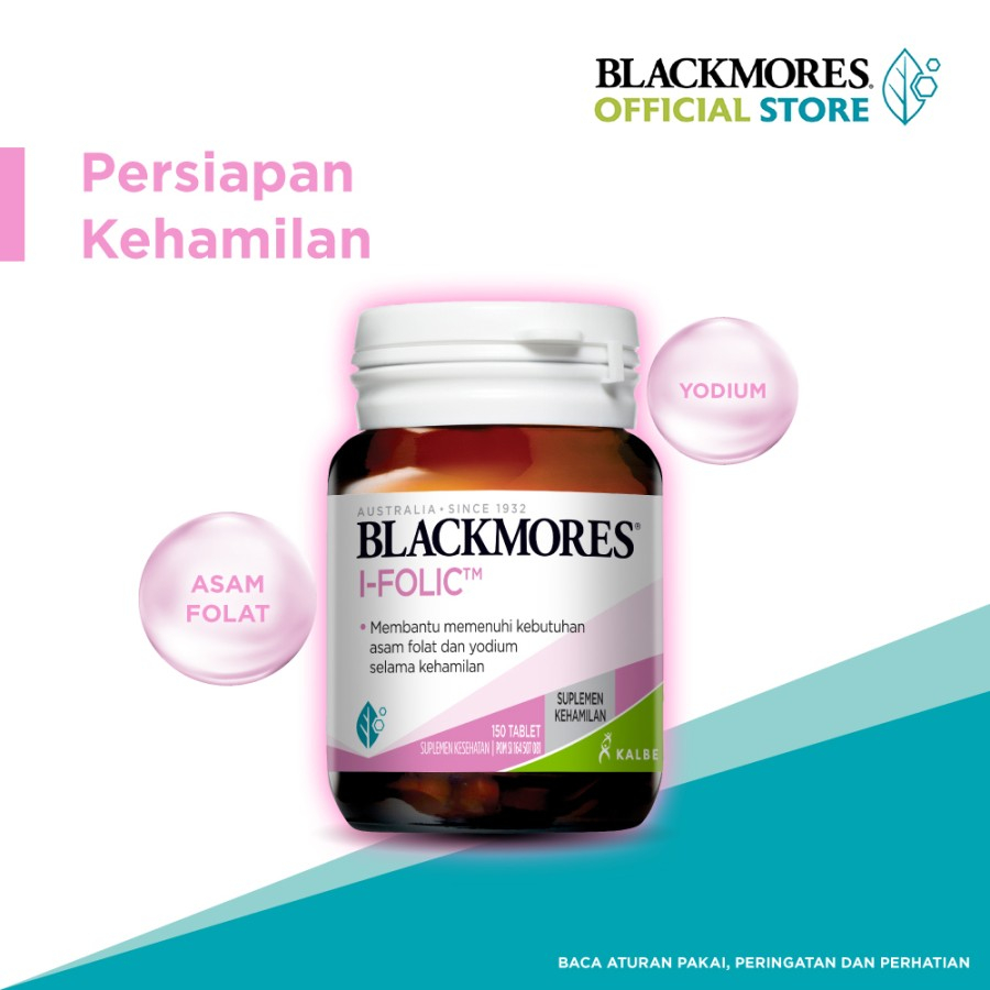 Jual BLACKMORES I-FOLIC (60 Tablet) | VITAMIN PROMIL | VITAMIN IBU ...