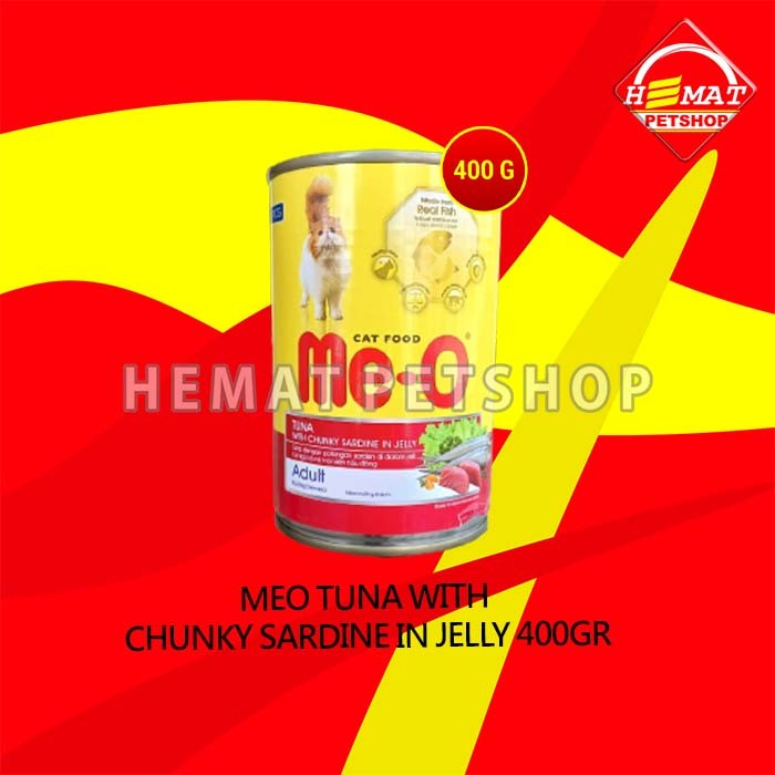 Jual Me-o kaleng 400gr all varian makanan kucing Meo 400 gr wet food ...