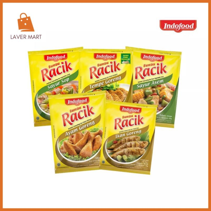 Jual Indofood Bumbu Racik All Varian Renceng 10 Sachet | Shopee Indonesia