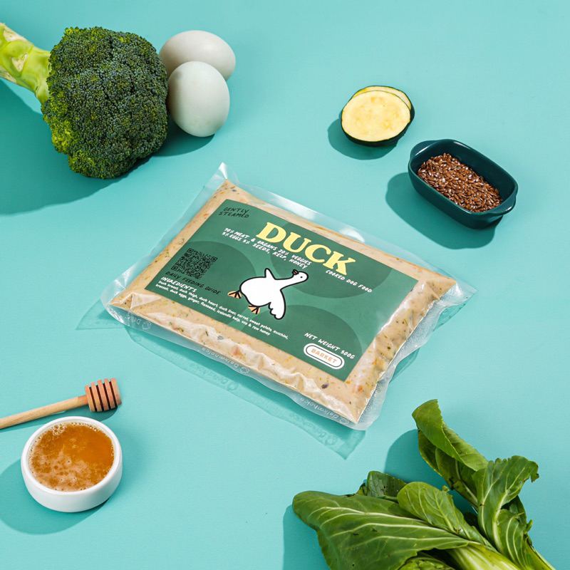 Jual Barket Duck Cooked Dog Food | Makanan Anjing Matang Bebek | 100g ...