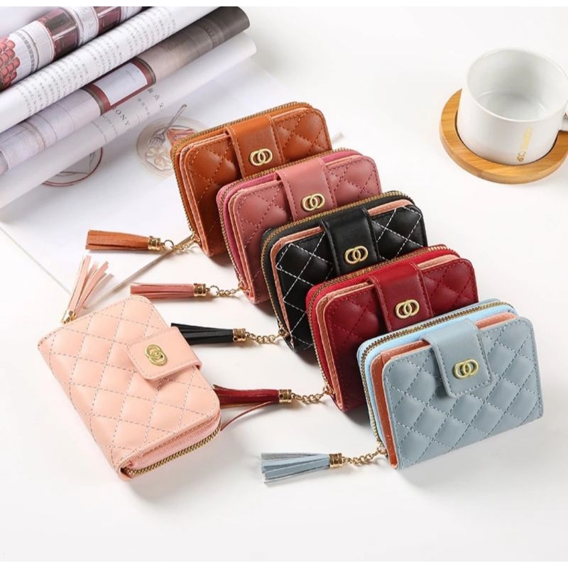 Jual DOMPET LIPAT WANITA SULAM MINI | Shopee Indonesia
