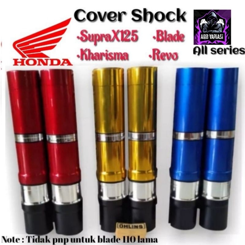 Jual Cover Shock Depan Honda (Supra 125)(Blade)(Revo)(Kharisma)(supra x ...