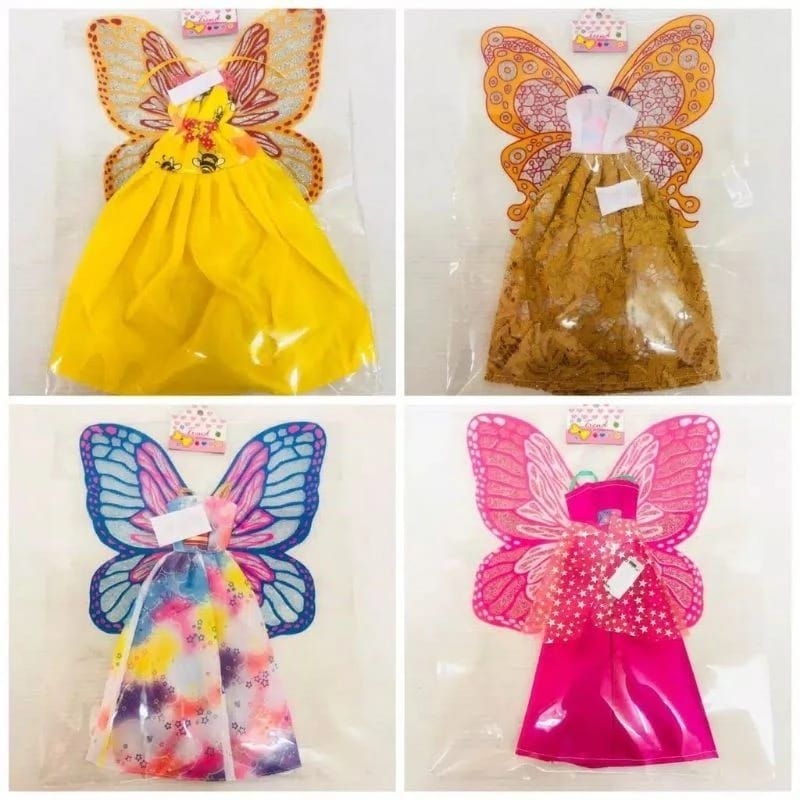 Jual BARBIE BAJU PESTA SAYAP | Shopee Indonesia