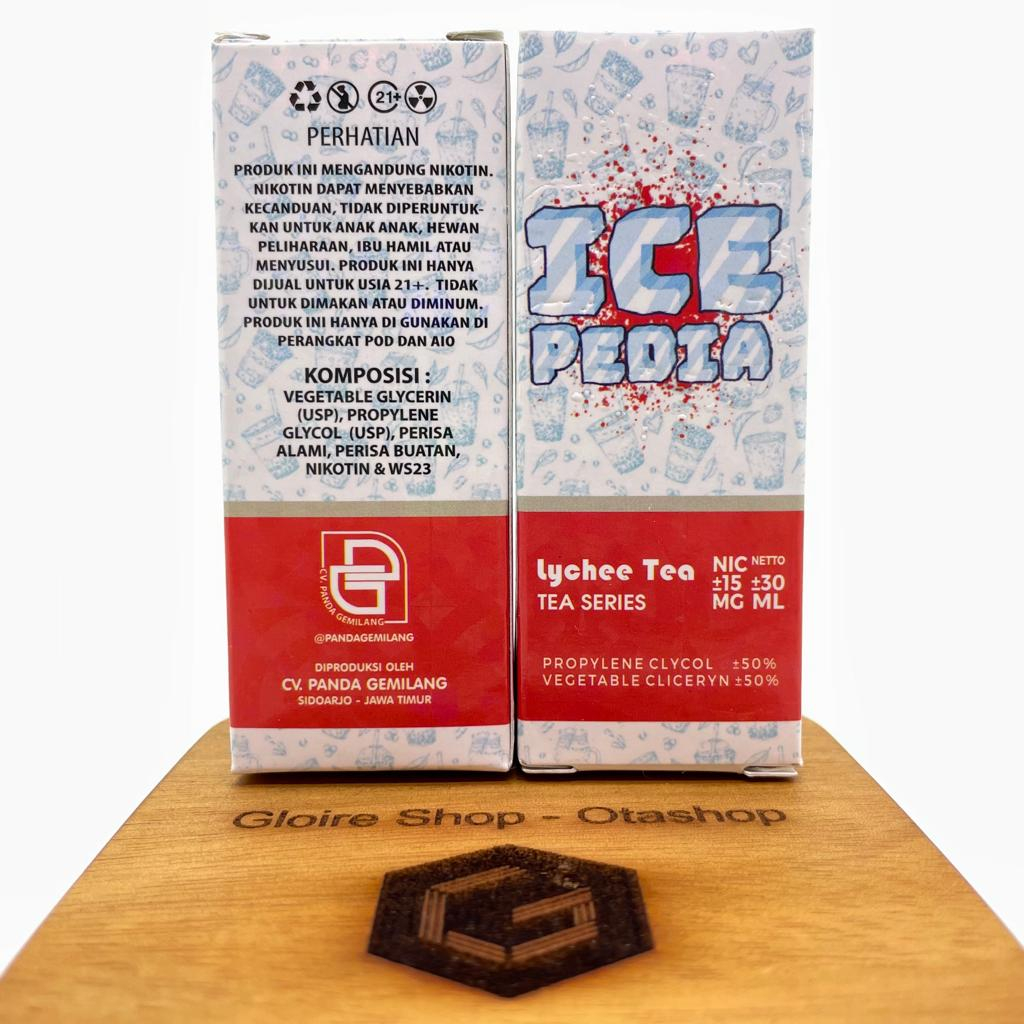 Jual SALT - Ice Pedia LYCHEE TEA 30ML PODS by Majapahit Liquid Icepedia ...