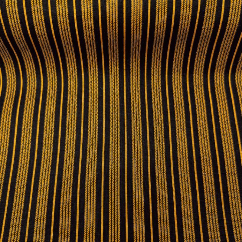 Jual Kain Lurik Salur Double Warna Kuning Mustard Lurik Jawa Meteran ...