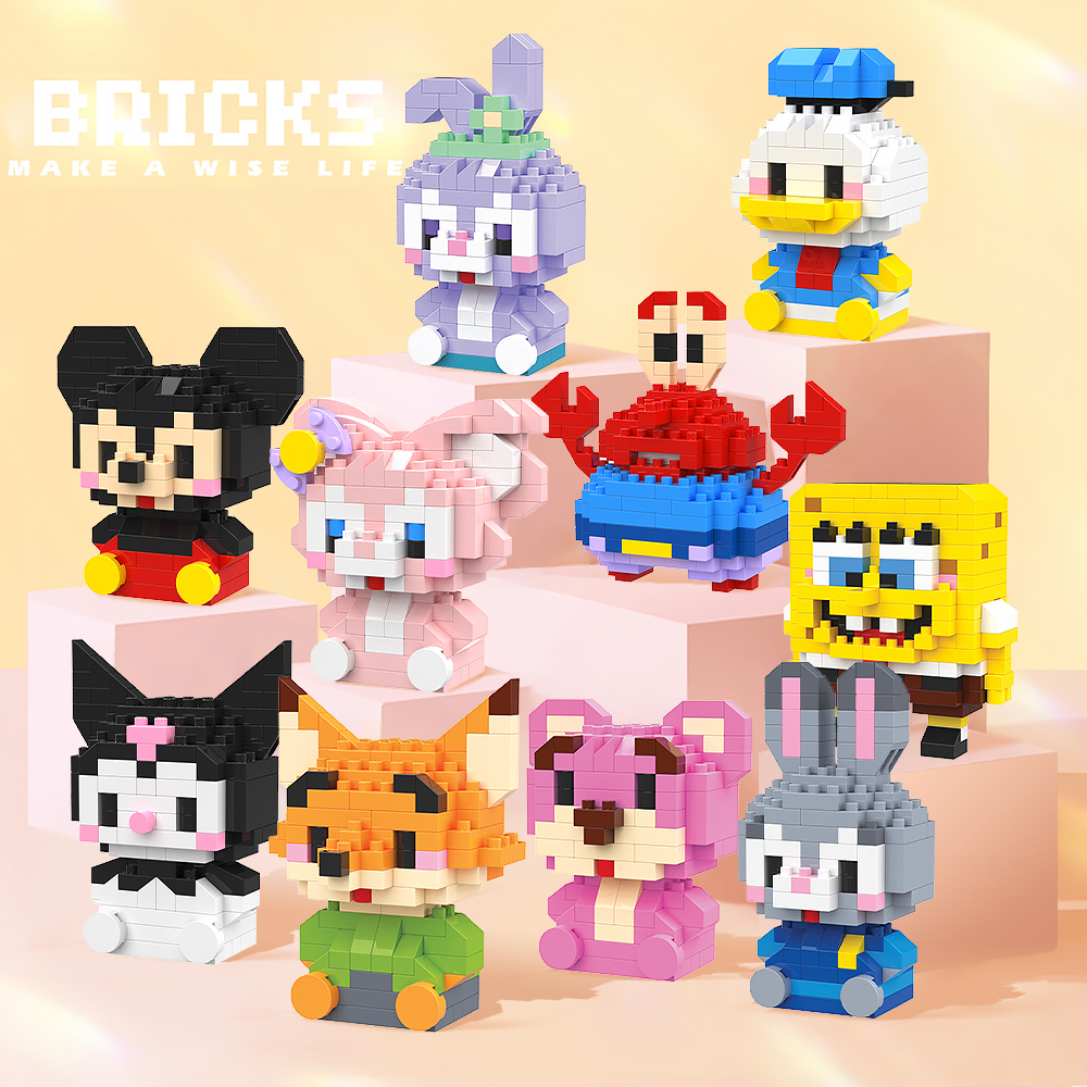 Jual Mainan Anak Bricks Mini Nano Block Building Block Mainan Balok Susun DIY | Shopee Indonesia