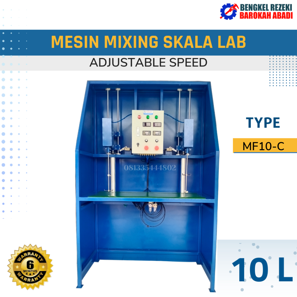Jual Mesin Mixer Fluida Cairan Kimia Skala Kecil Laboratorium | Shopee ...