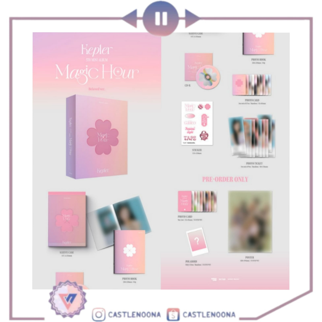 Jual [OPEN PO] Kep1er - 5th Mini Album [Magic Hour] | Shopee Indonesia