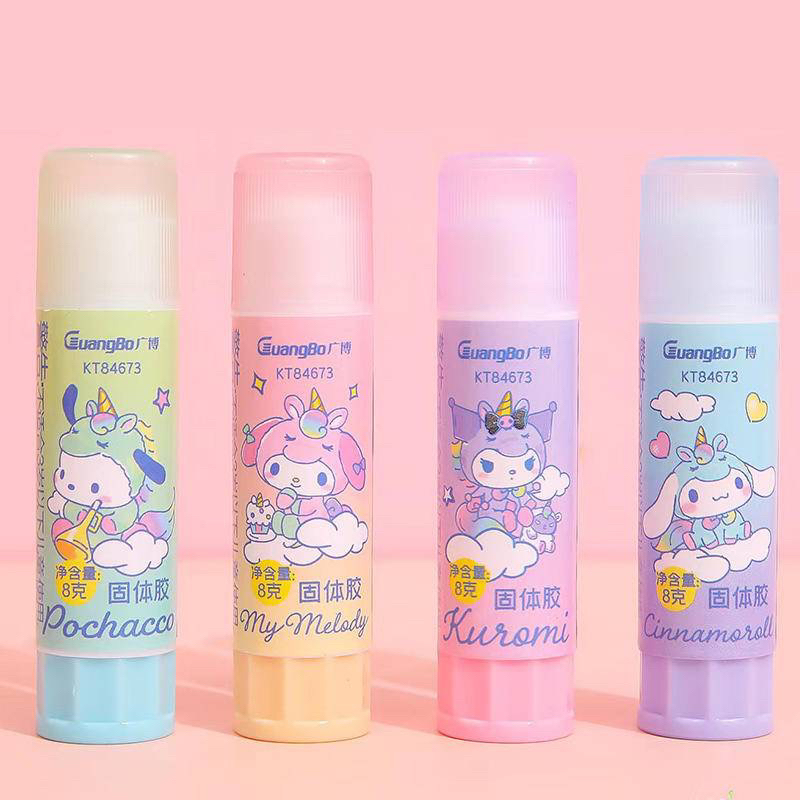 Jual 1 buah lem motif sanrio Cinamoroll kitty hello kuromi melody cute ...