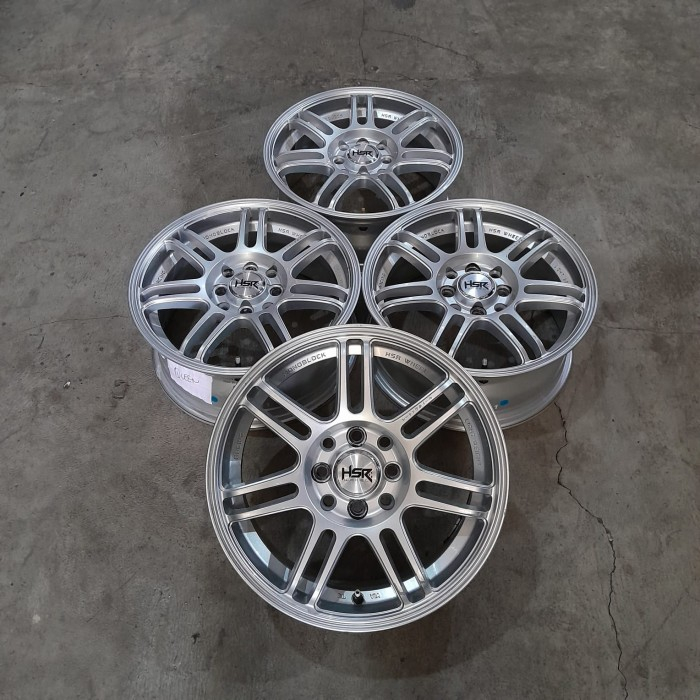 Jual Velg mobil second HSR BOON Ring 15 lebar 6,5 pcd 4X100/114,3 ET42 | Shopee Indonesia