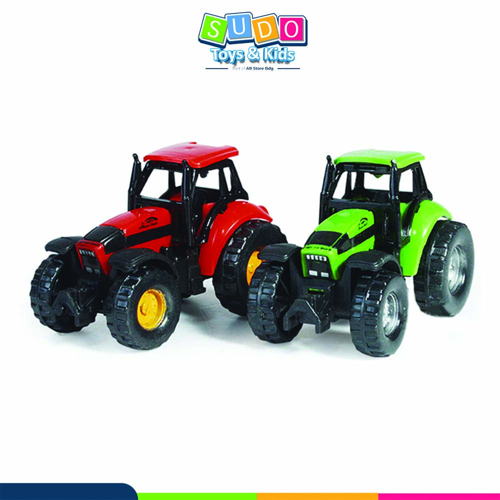 Jual Mainan Anak Laki Laki Mobil mobilan Bentuk Traktor - Warna Random ...