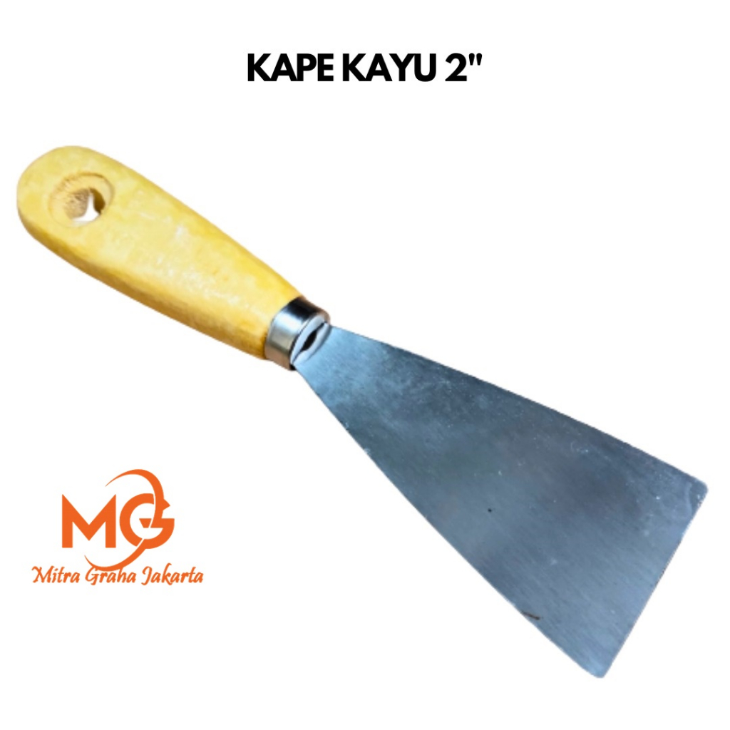 Jual RRT Kape 2 " Gagang kayu I Skrap I Scrap I Sekrap TOT MGJ | Shopee ...