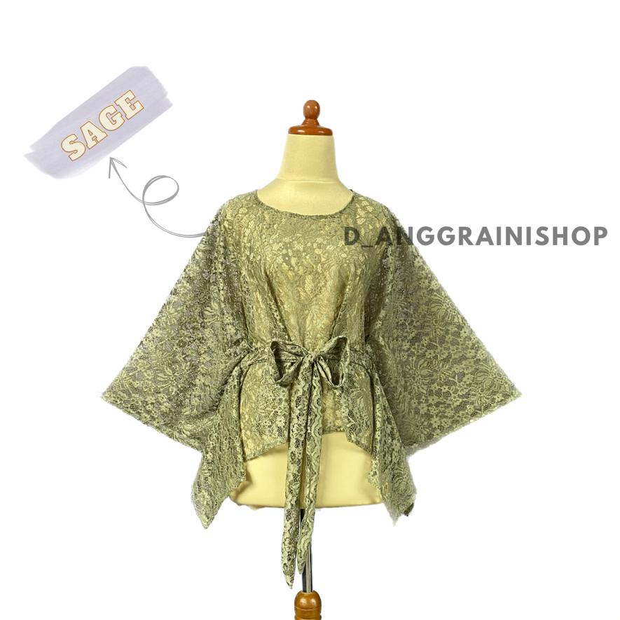 Jual OUTER BROKAT TALI, ATASAN BROKAT, KEBAYA BROKAT PREMIUM HALUS DAN ...