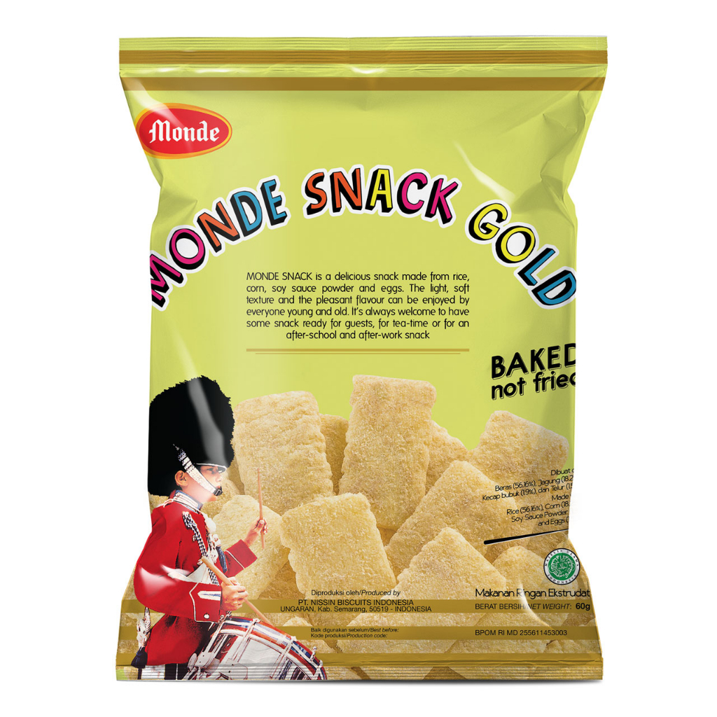 Jual Monde Serena Snack Gold 60 gr | Shopee Indonesia