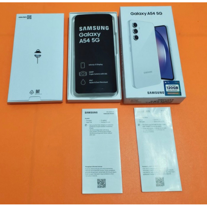 Jual Dus Box Samsung Galaxy A54 5G Resmi Sein Original Copotan 100% ...
