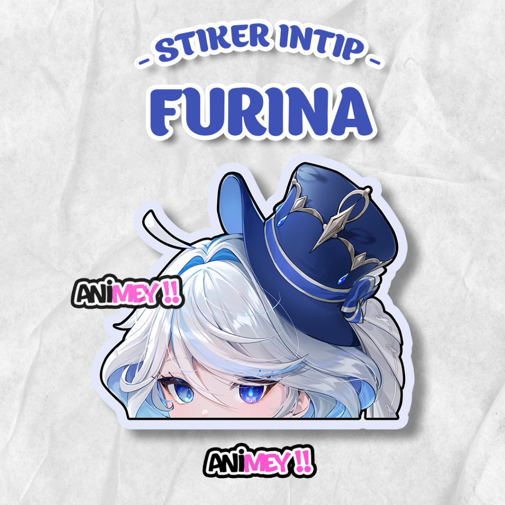 Jual Stiker Intip Furina / Sticker Anime Waterproof | Shopee Indonesia