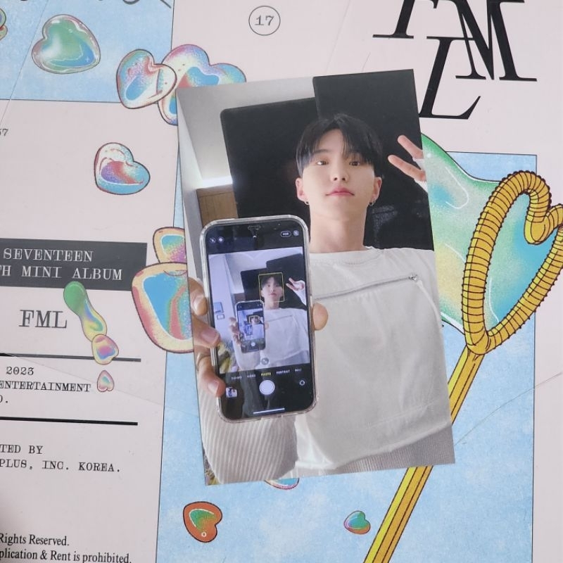 Jual seventeen hoshi fml ums tokyo dome benefit mirror selca photocard ...