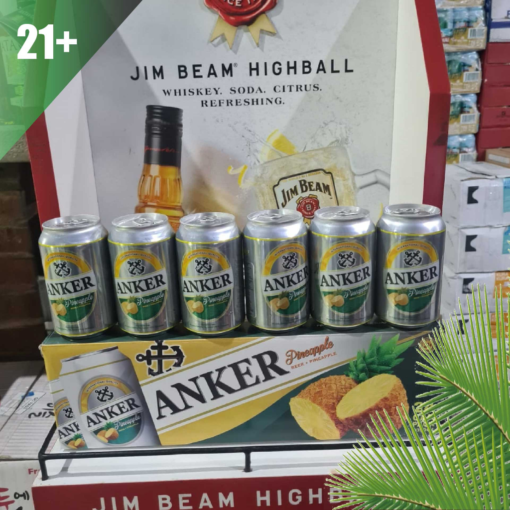 Jual Beer Anker Pineapple Can Bir 320ml X 24 Kaleng/Karton | Shopee ...