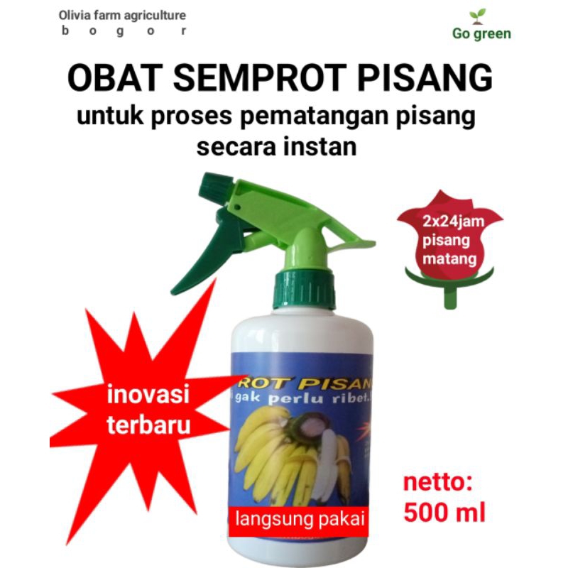 Jual Cairan/Obat Semprot Pisang/Praktis Siap Pakai/Ethrel/Isi 500ml ...