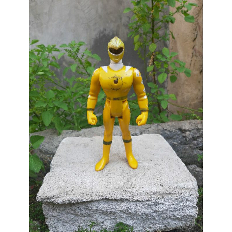 Jual Figure Power Rangers Abare Yellow (Bekas) | Shopee Indonesia