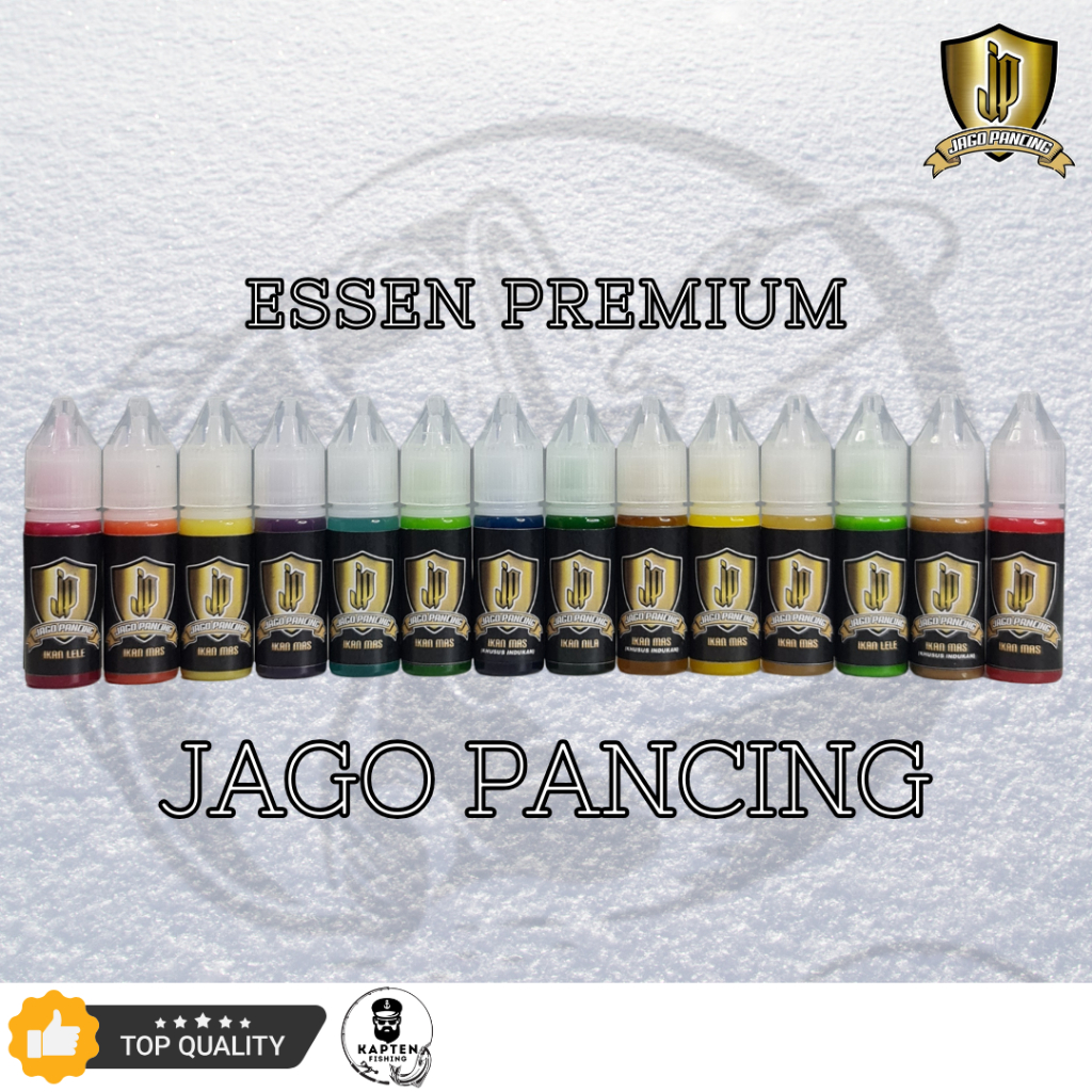 Jual Essen Premium Jago Pancing All Varian Buat Semua Jenis Ikan Air ...