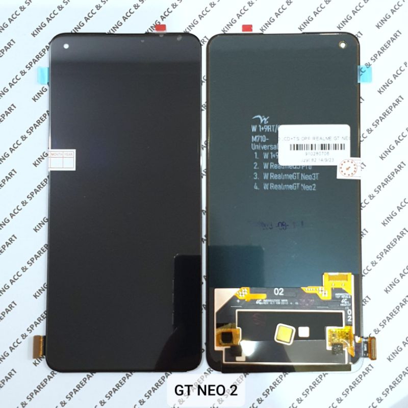 Jual LCD TOUCHSCREEN OPPO REALME GT NEO 2 BLACK ORIGINAL OLED | Shopee Indonesia