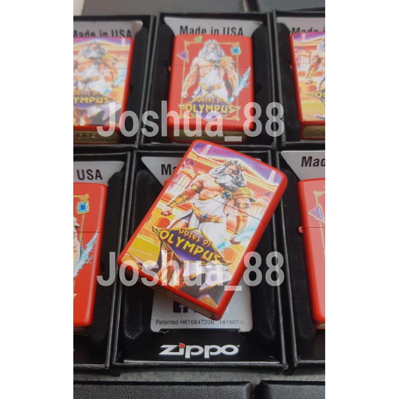 Jual Korek api lighter custom Merah Logo Bisa request gambar logo ...