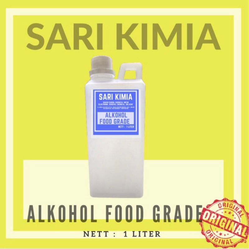 Jual Alcohol Food Grade 96% - Alkohol Ethanol 96% - Etanol FG 96% 1 ...