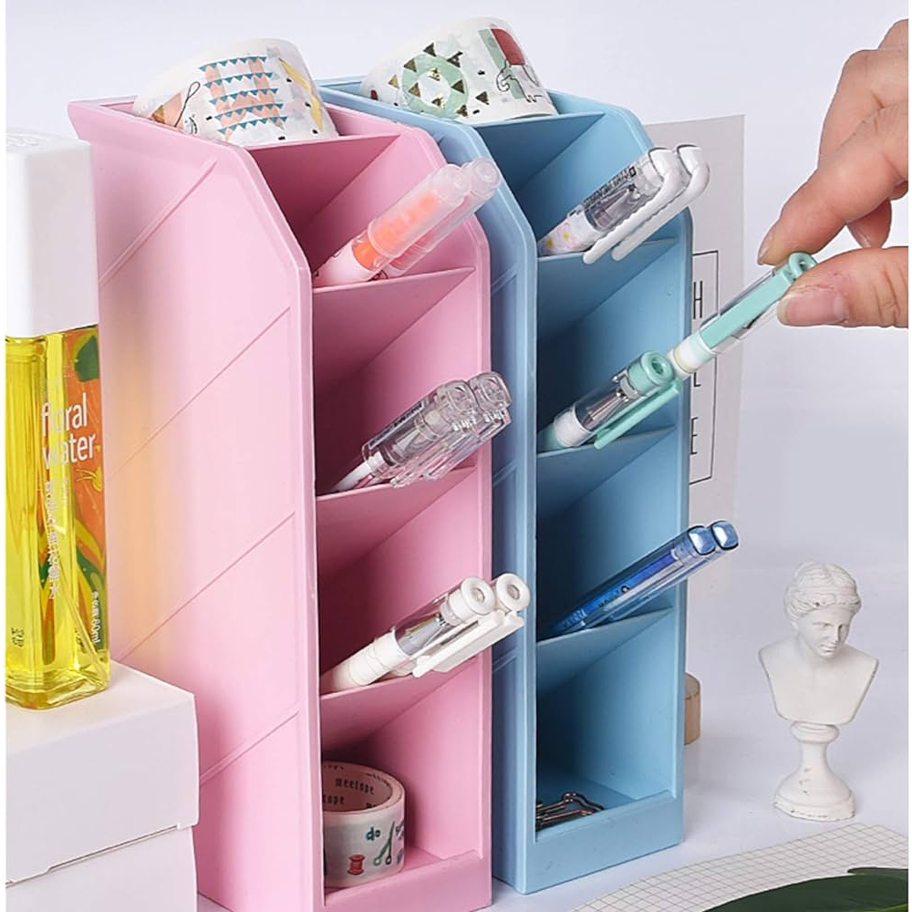 Jual Holder Pena Rak Pulpen Pensil 4 Tingkat Multifungsi | Shopee Indonesia