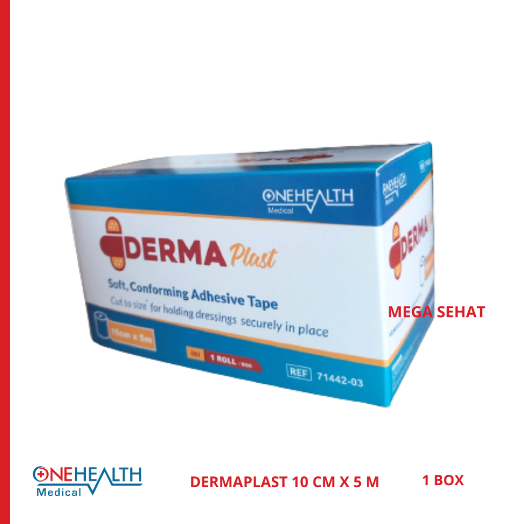 Jual Dermaplast Plester Luka 10 cm x 5m Anti Air Perban Plaster ...