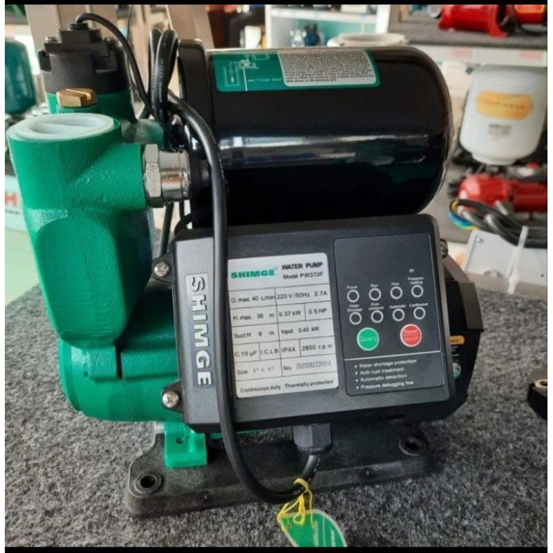 Jual POMPA SHIMGE PW 370-F MESIN SMART BOOSTER PUMP | Shopee Indonesia