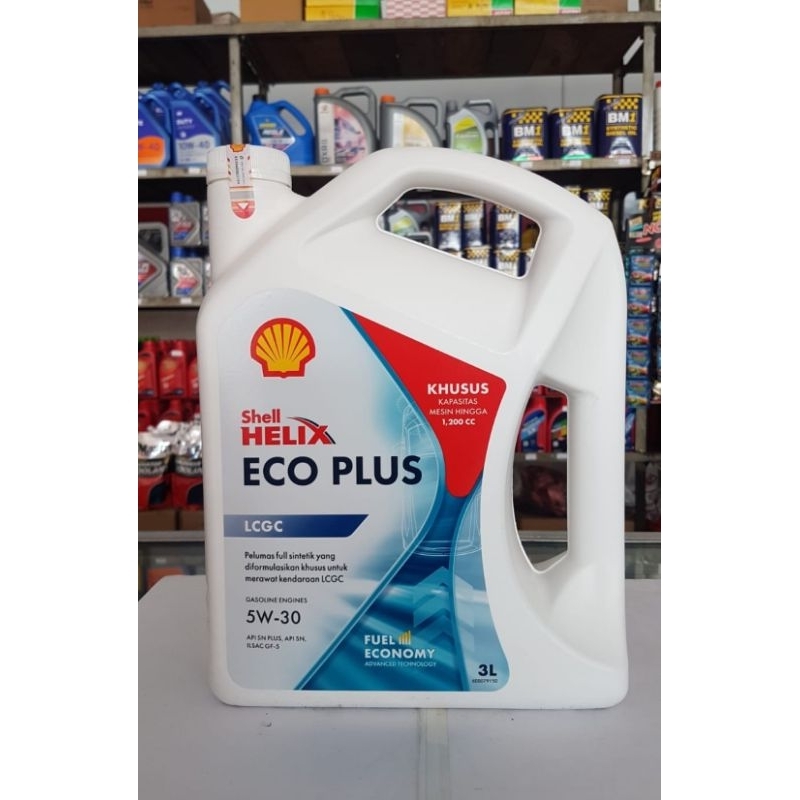 Jual Oli Shell Eco Plus 5w-30 3 liter | Shopee Indonesia